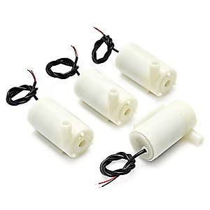 Gikfun DC 3V 5V Micro Submersible Mini Water Pump (Pack of 4pcs) EK1893