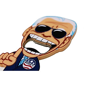 Joe Biden Big Bite bottle opener magnet