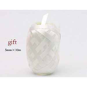 Latex Balloon 100 pcs 12 inch ： White and Black and Red Latex Balloons