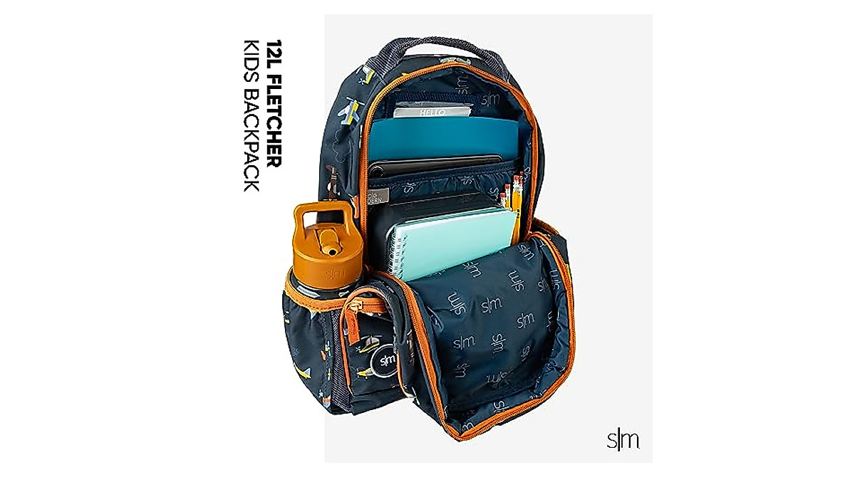 Disney Pixar Toddler Backpack for Kids | School & Travel Ready