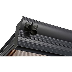 Hanover 19-Ft. x 10-Ft. Aluminum Arch-Roof Carport with Opaque Polycarbonate Roof Panels