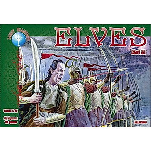 Alliance 72006 - 1/72 - Elves. Set 3. 40 Figures. Scale Model kit