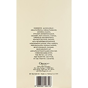 Calvin Klein Obsession for Men Eau de Toilette, 4 Fl Oz