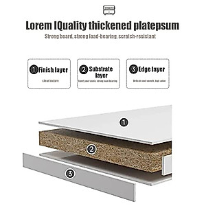 DRAMLOR 6 Drawer Tall White Dresser, Simple and Modern Wood Tall Dressers for Bedroom, 6 Drawer Chest of Drawers Closet Organizers and Storage Suitable for Living Room, Bedroom, Hallway