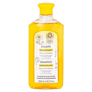 Intea Chamomile Shampoo - Premium Blonde Brightening Shampoo - Non-Ammonia, Easy Application for Natural or Dyed Hair - 8.5oz