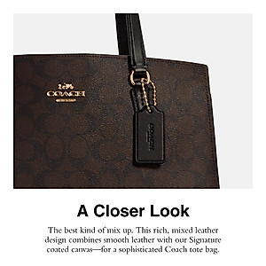 COACH Tatum Carryall, Brown Black