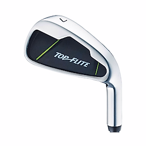 Top Flite 2019 Kids' 9-Piece Complete Set – (Height 53” and Above)-Grey/Volt-Left Hand