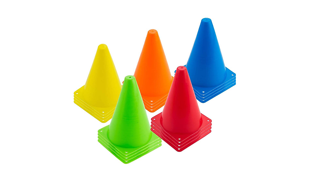 20 PCS Agility Cones for Kids - 7'' Training Equipment