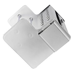 Outanaya Tool Storage Box Portable Tool Organizer Rack Desktop Tool Organizer Garage Tool Organizers Hammer Rack Tool Organizer Holder with Drawer Portable Tool Organizer Holder Silver Pe