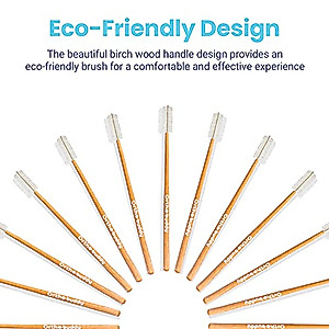 Ortho-buddy Orthodontic Toothbrush for Braces, Nylon Bristle Toothbrush for Teens & Adults with Braces, Brackets, and Wires for Regular & Interdental Cleaning of Teeth & Gums - Brown, Pack of 1