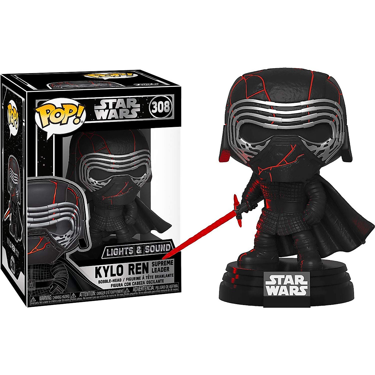 Funko Pop! Star Wars: Rise of The Skywalker - Kylo Ren (Lights and Sound)