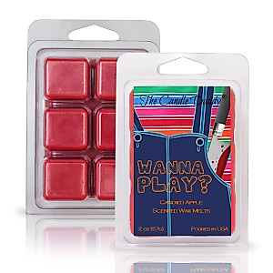 The Candle Daddy Halloween Horror Movie 5 Pack - 5 Amazingly Spooky Wax Melts - 30 Total Cubes - 10 Total Ounces - Fun Scary Gift October Fall Autumn