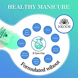 NKOOE 36 Colors Acrylic Nail Powder Set (10g/0.35oz Jars), Quick-Dry, Odorless, Non-Toxic, Easy-to-Blend, Ideal for DIY Nail Art & Salon Professionals - Perfect Gift for Nail Enthusiasts