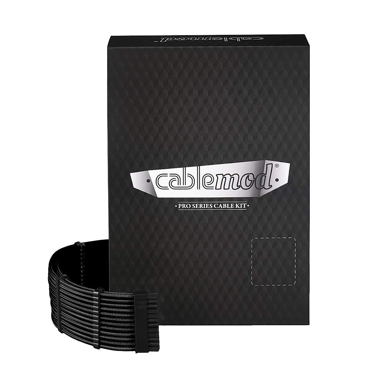 CableMod RT-Series Pro ModMesh Sleeved Cable Kit for ASUS/Seasonic/Phanteks Revolt (Black)