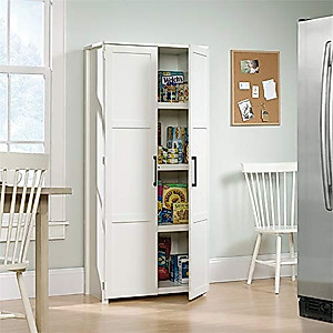 Sauder HomePlus Storage Cabinet, White finish