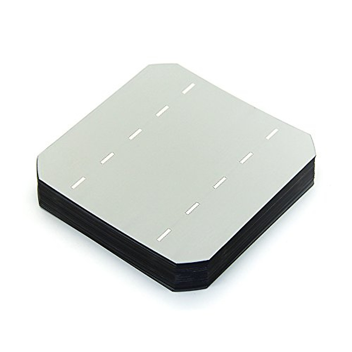 VIKOCELL 40Pcs 2.8W A Grade 125MM Monocrystalline Solar Cells 5x5 for DIY Solar Panel 100W