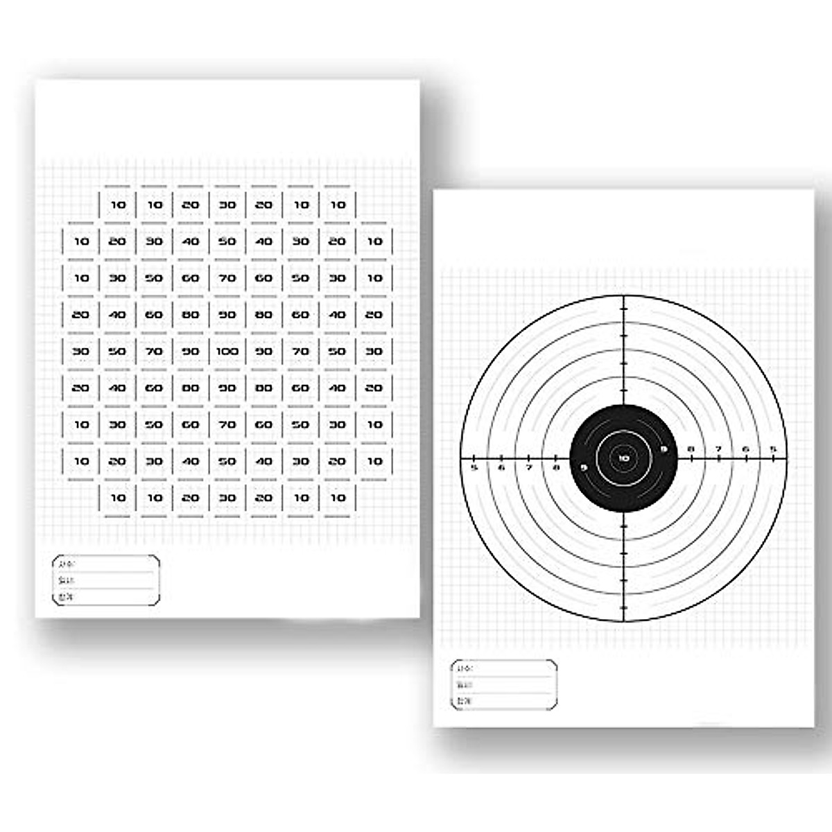 AirSoft Target For Shooting, Reusable BB & Pellet Guns With Trap Net Catcher Training Targets