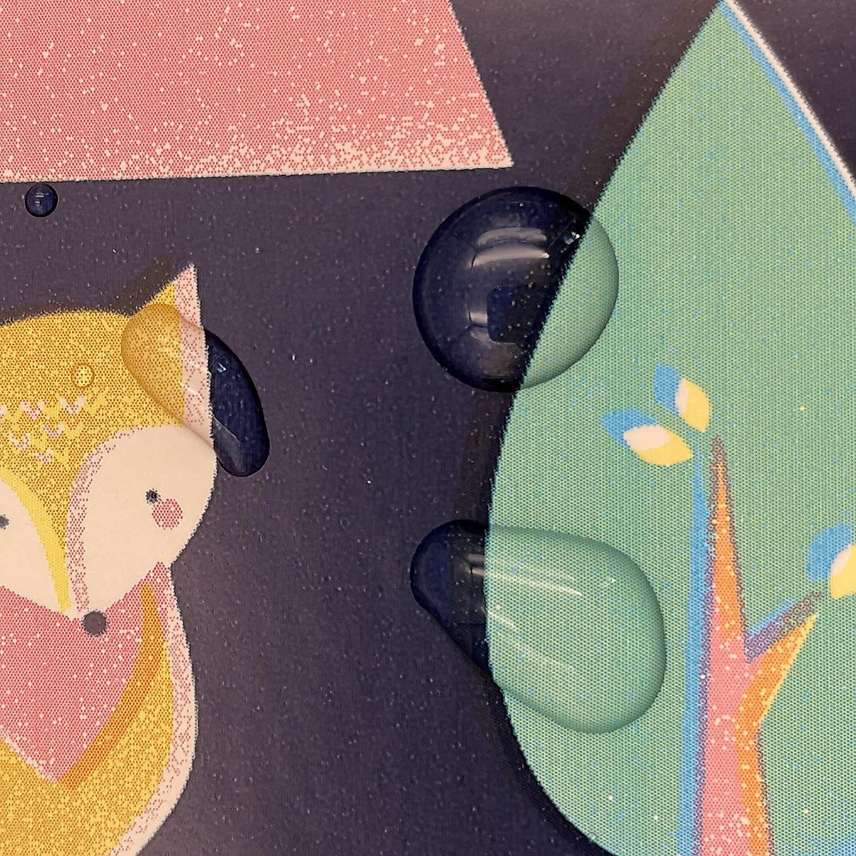 Yifely Fox Shelf Liner Peel & Stick Rabbit Shelving Paper Decor Kids Study Desk Game Table 17.8 Inch by 9.8 Feet