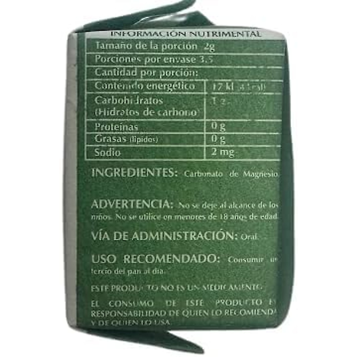 Magnesium Carbonate 7grs - Carbonato de Magnesio Puro (Pack of 3)