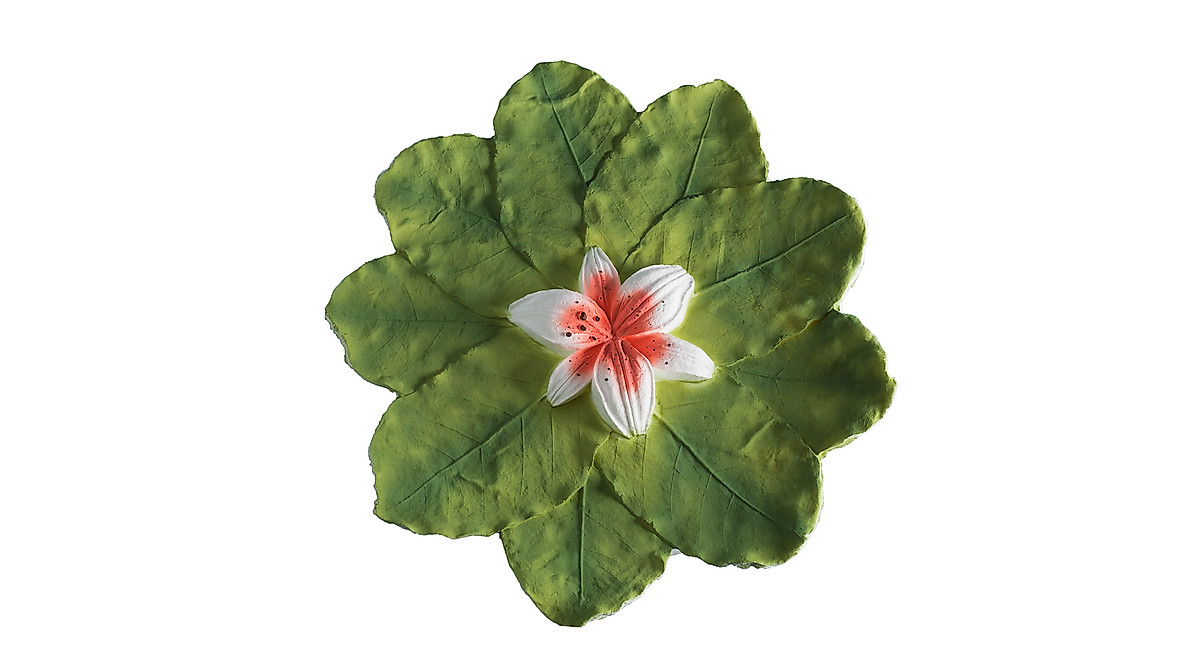 Biodegradable Water Burial Urn - The Lily by Earth Memorials