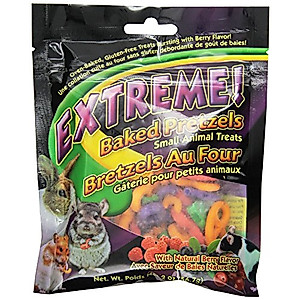 F.M.Brown'S 44941 Extreme Baked Pretzels Treat For Small Animals, 2-Ounce