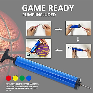 PATTONLEX Basketball Womens Size 6 28.5 Girls Basketball Ball Composite Leather Cover for Indoor Outdoor Basketball Game Or Traning （Purple）