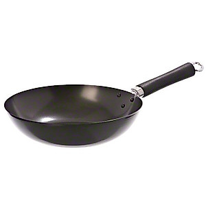 Update International (WOK-11) 11" Carbon Steel Wok