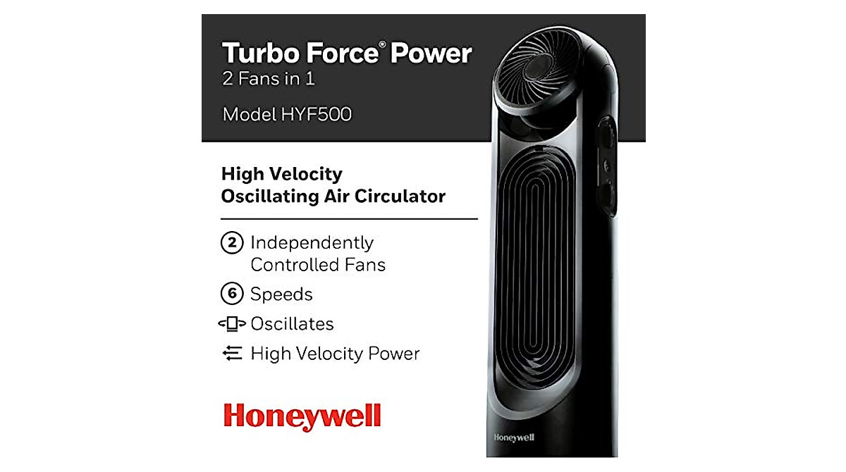 Honeywell TurboForce Tower Fan: Power & Comfort