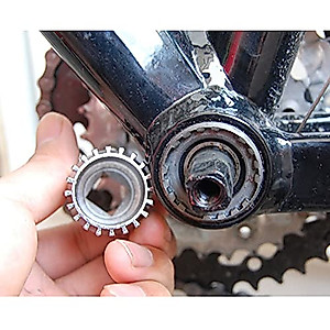 Teyssor Bike Bottom Bracket Removal Tool, Standard 20-Tooth Bicycle BB Remover Tools