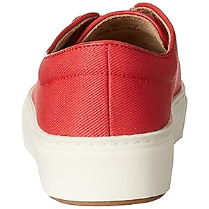 Amazon Essentials Women's Lace Up Sneaker, Red, 9