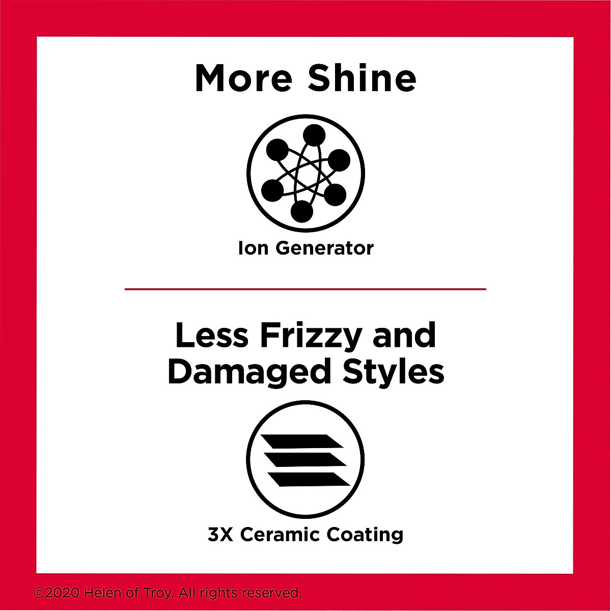 Revlon Hair Straightening and Styling Brush | Great for Second Day Styling (4-1/2 in)