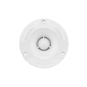 DS18 NXL-T1 Marine 1” VC Waterproof Aluminum Bullet Tweeter 240W Max, 4 Ohms, Built in Crossover - Great for Boats, Motorsports, Motorcycle ATV UTV (2 Water Resistant Speakers)