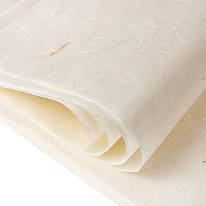 60 Sheets A4 Mulberry Paper Sheets Natural Fiber Rice Paper 8.5 x 11in Decoupage Paper Decorative Paper Tissue Paper for DIY Crafts, Calligraphy, Painting, Gift Wrap