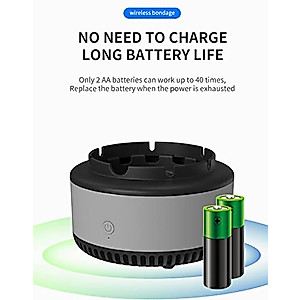 iLeefy 2 in 1 Air Purifier Multifunctional Smokeless Ashtray Air Purifier Ashtray with Filter, Best for Home Car or Office- Gray