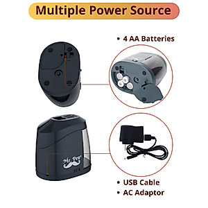 Mr. Pen- Electric Pencil Sharpener, Pencil Sharpener Electric, Electric Sharpener, Electric Sharpener Pencil, Electric Pencil Sharpener for Kids, Automatic Pencil Sharpener, Pencil Sharpeners