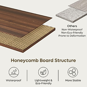 Bestier Mid Century Modern TV Stand for 75 inch TV, LED Entertainment Center with Storage and Sliding Doors, Low Profile TV Consoles for Living Room, Ancona Walnut