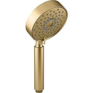 Kohler K-22166-G-2MB Purist Handheld Showerhead, Vibrant Brushed Moderne Brass