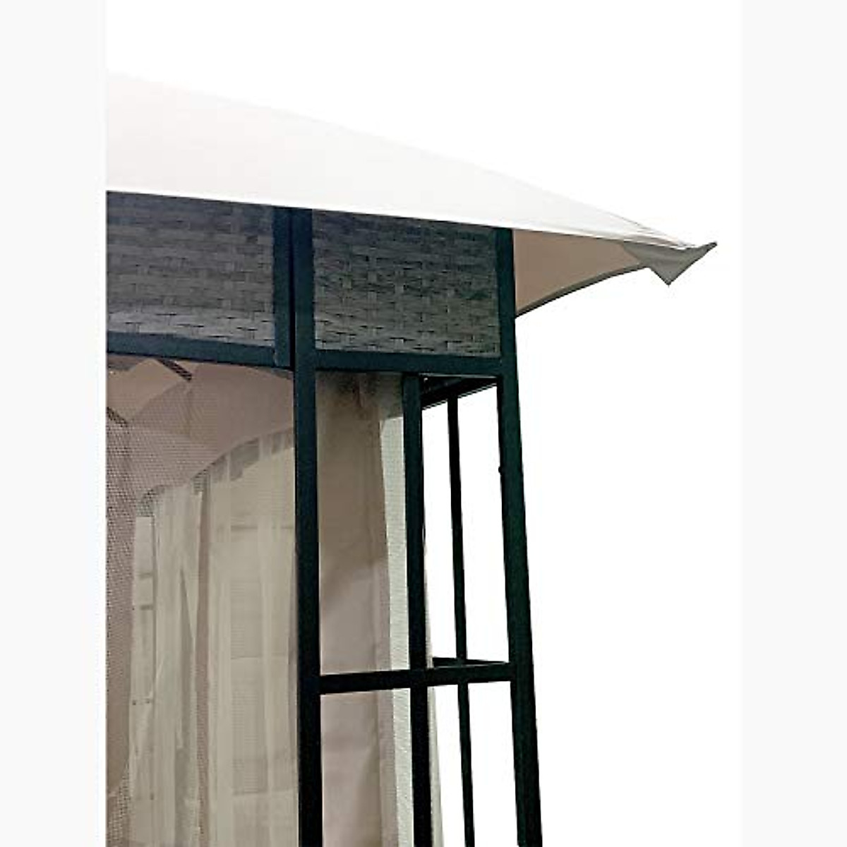 Garden Winds Replacement Canopy Top Cover for Lakewood Gazebo - RipLock 350