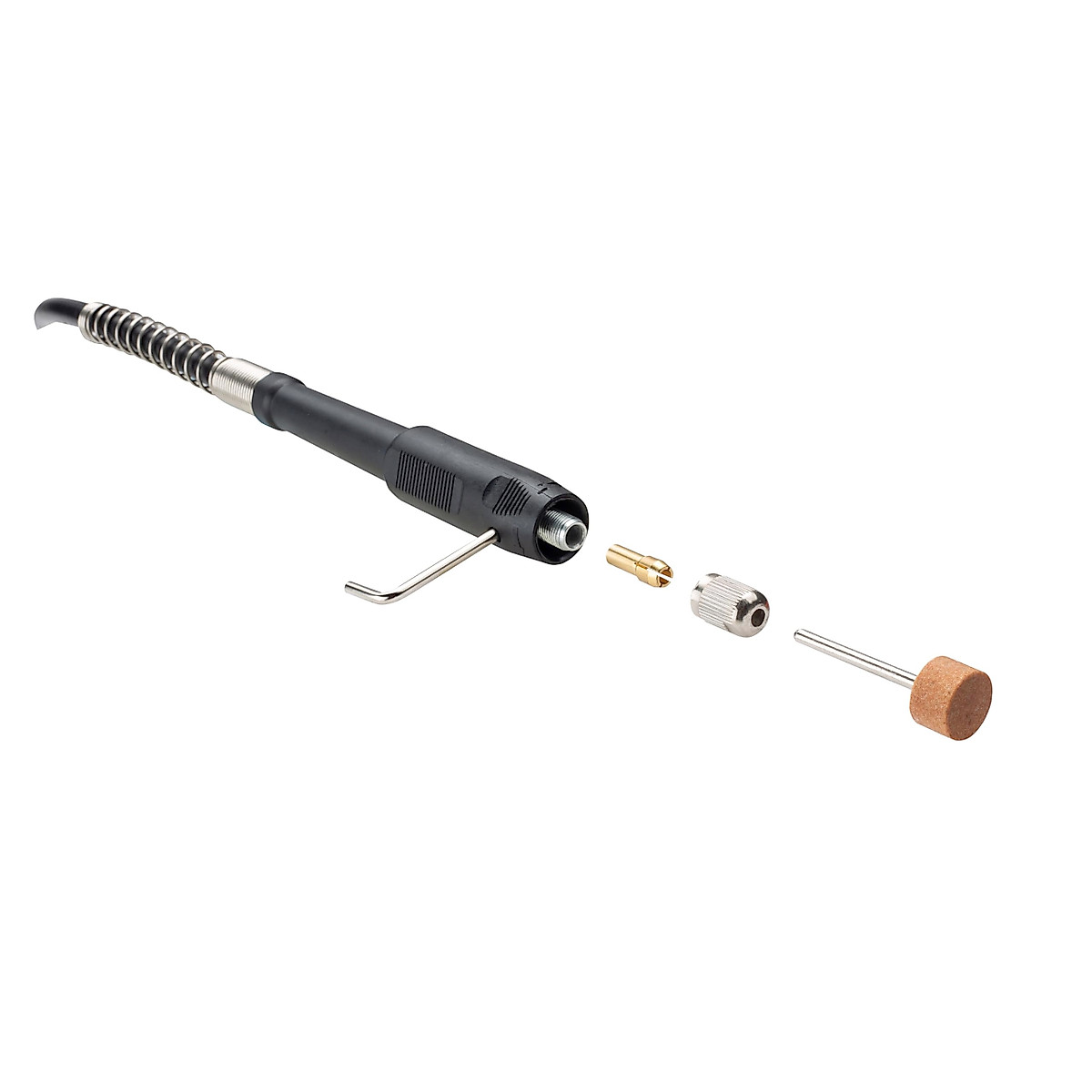 Mastergrip 1.1-Amp Variable Speed Steady-Grip Rotary Tool with 215-Piece Accessory Kit, Electronic Speed Adjust, and Carrying Case - 790461ECE