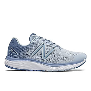 New Balance Women's Fresh Foam 680 V7 Running Shoe, Uv Glo/Star Glo/Lemon Haze, 10