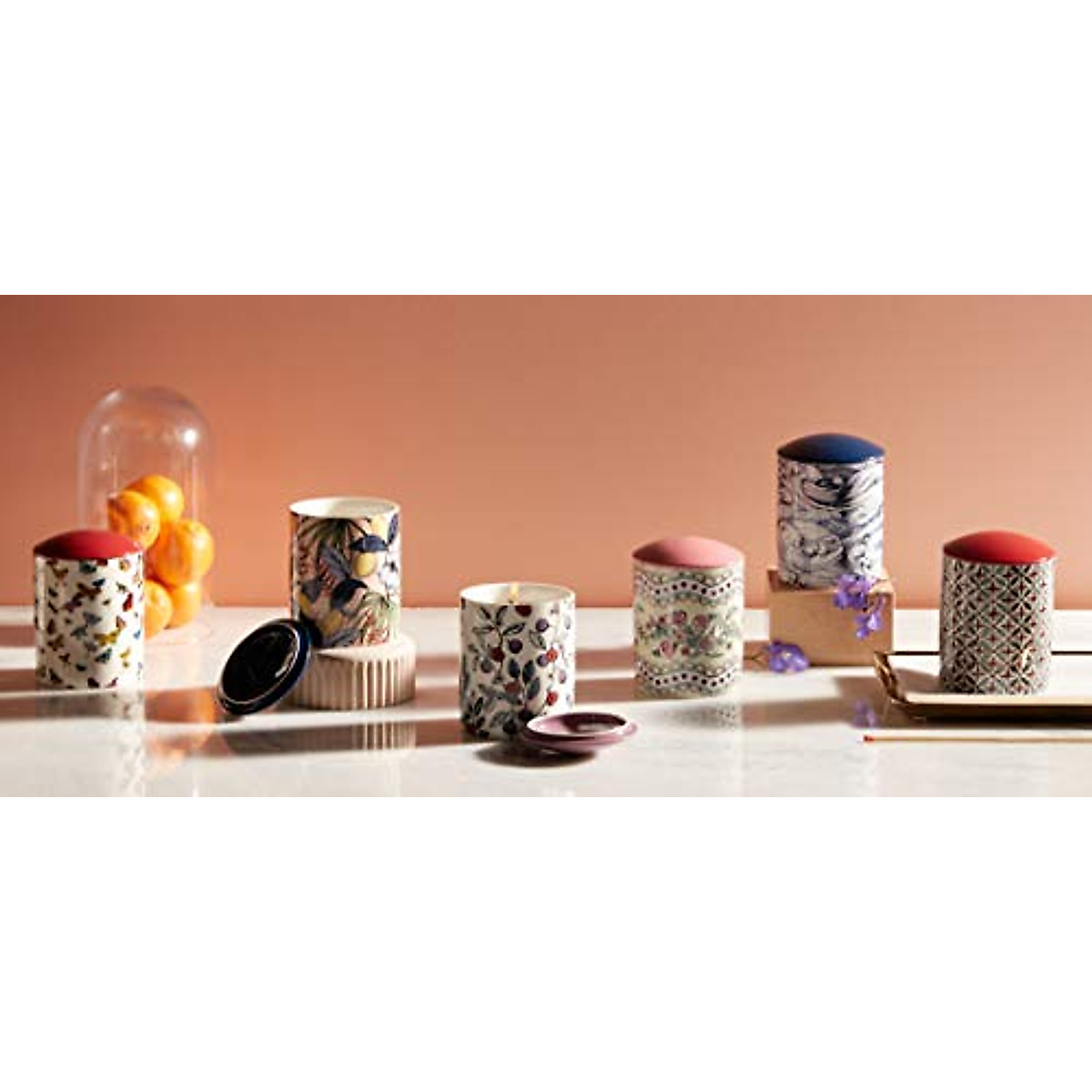 L’or de Seraphine Mansour Marrakech Scented Candle | Fragrance No. 25 | Fruity & Fresh Notes | 45 Hour Burn Time | Luxury Scented Candle for Home & Leisure | 6.4 oz