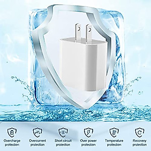 iPhone Super Fast Charger【Apple MFi Certified】 20W Rapid Wall Charger Block PD Adapter USB C to Lightning Cable with 6FT Fast Charging Cable Compatible with iPhone 13/12/11 Pro Max,Mini,Pro/XR/8 Plus