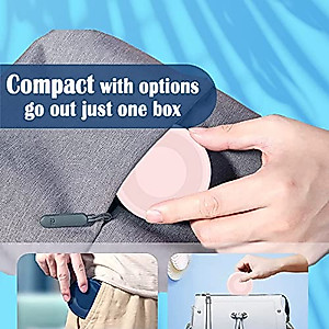 Multi USB Charging Adapter Cable Kit, USB C to Lighting Adapter Box, Conversion Set USB A & Type C to Male Micro/Type C/Lightning, Data Transfer, Card Storage, Tray Eject Pin, Phone Holder (Pink)