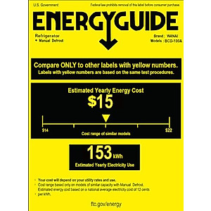 WANAI Small Refrigerator with Freezer 3.5 Cu.Ft Mini Fridge with Freezer on Top Double Door Small Fridge for Bedroom Dorm Room College Office Black