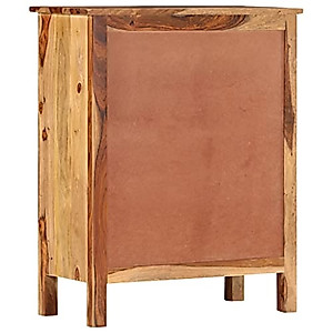 vidaXL Sideboard Coffee Bar Buffet Cabinet Modern with Storage Console Table for Kitchen Dining Room Living Room Hallway Entryway Solid Wood Sheesham