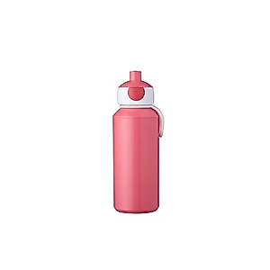 Mepal Rosty 946979 Mug Bottle, Pink, Approx. 13.5 fl oz (400 ml), Drinking Bottle, Pop-Up