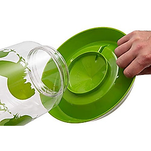 Lixit Reversible Waterers and Feeders for Chickens and Wild Birds (64 Ounce (Pack of 1))