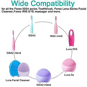 Charger for FOREO Luna Series Facial Cleanser Foreo Luna / Luna2 / Luna Mini/Luna Mini 2/ FOREO ISSA Series E-Toothbrush Replacement Charging Cord Cable USB DC Charger for Luna 4FT