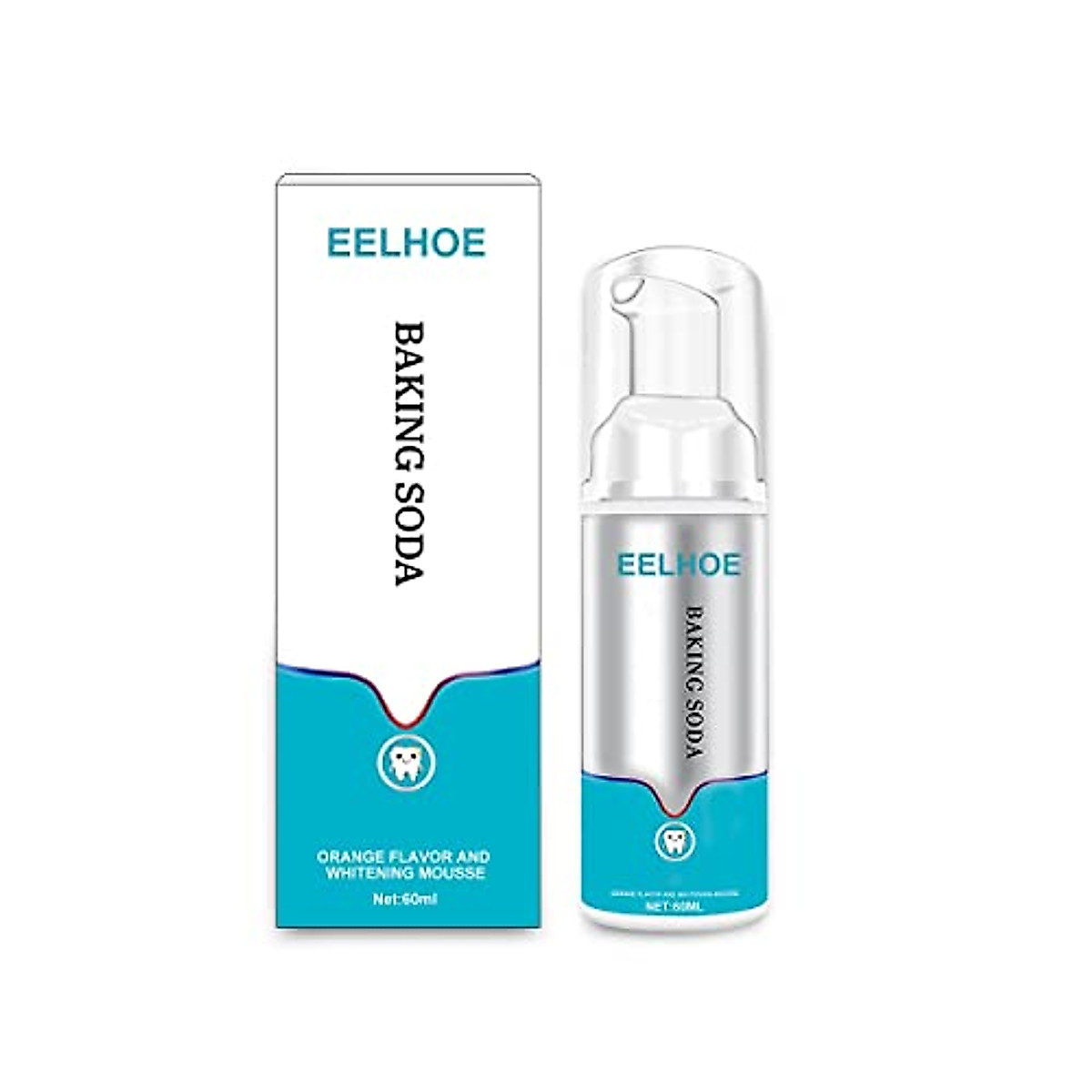 CCYP Brightify Deep Cleaning Foam Toothpaste,Deep Cleansing Foam Toothpaste Eelhoe, Teeth Whitening Toothpaste, Baking Soda Toothpaste, Intensive Stain Removal Toothpaste (1pcs)