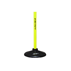 Gear FC Speed and Agility Turf Training Poles (Yellow)